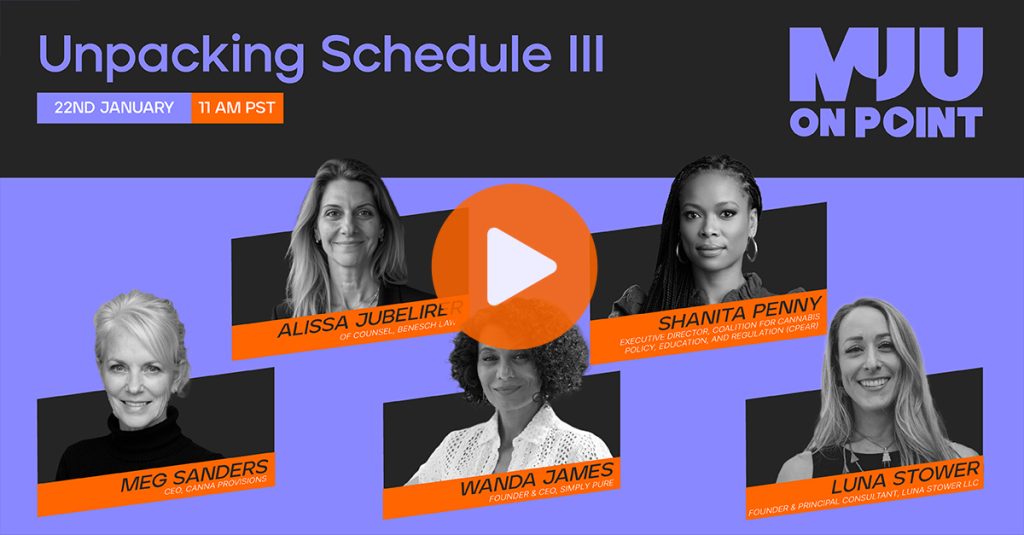 On Point Webinars - MJ Unpacked - Cannabis Business Insights